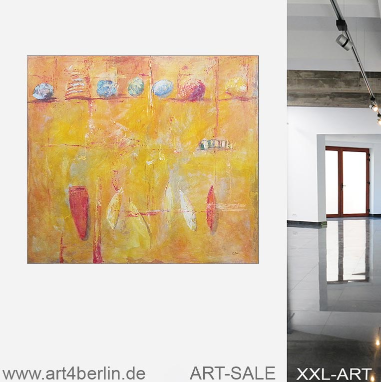 Frühlingsduft, Acryl/Leinwand, 150×135 cm, Original, 990,- Euro ...
