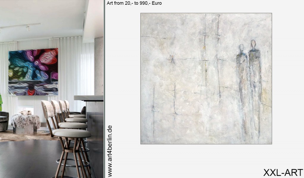 Großformatige Wandbilder gestalten Wohnräume ganz neu - art4berlin ...